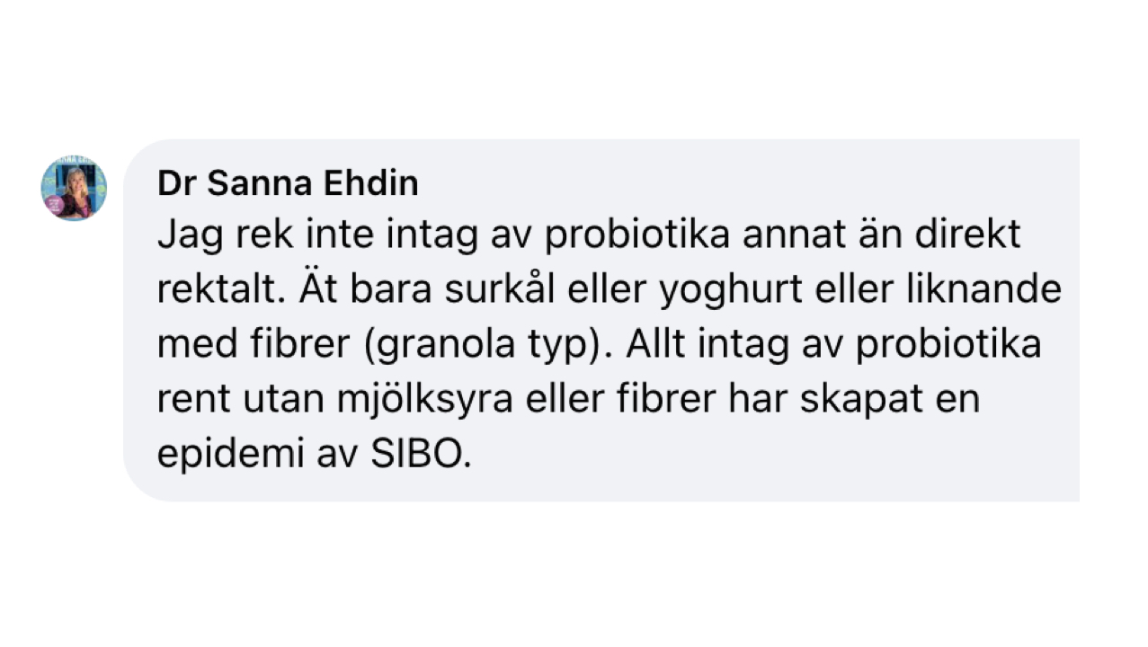 Dr Sanna Ehdin SIBO och metabol ohälsa kopplade – plus lösningen - Ekoappen
